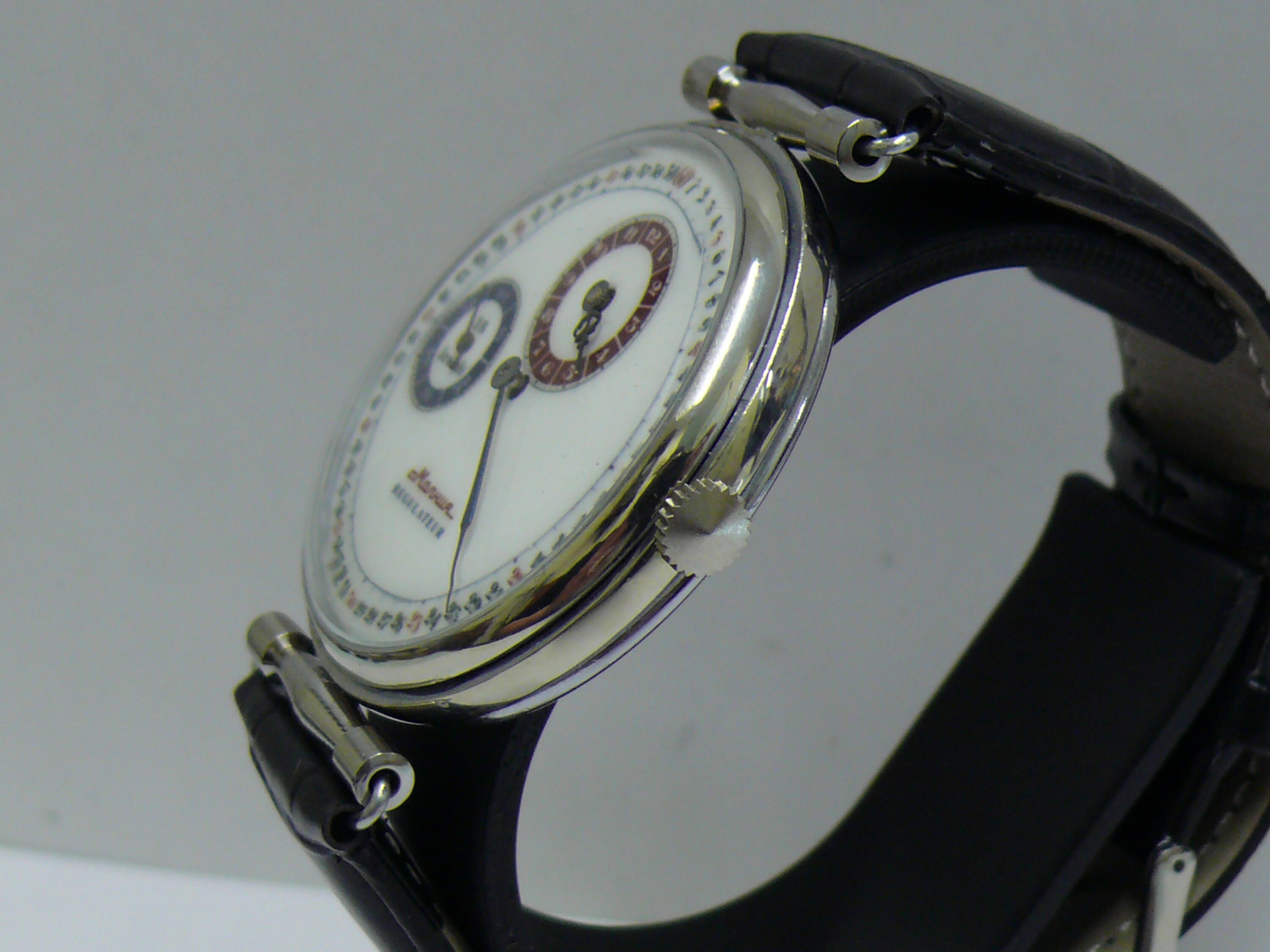 1970's Molnija/molnia Regulateur regulator Soviet Gents Wristwatch ...