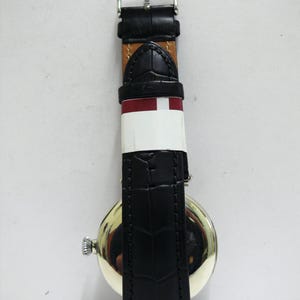 Stunning Swiss Omega REGULATEUR Memento Mori Gents Oversized Wristwatch ...