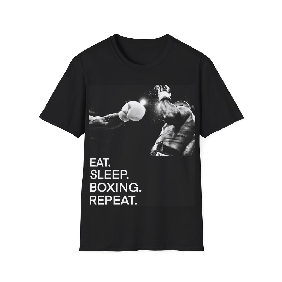 Boxing T-shirt | Vintage Boxing | Boxer Gift | Eat Sleep Boxing Tee ...