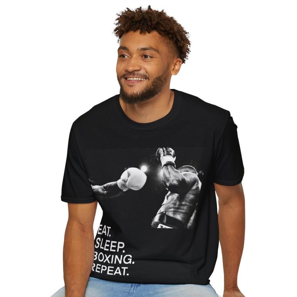 Boxing T-shirt | Vintage Boxing | Boxer Gift | Eat Sleep Boxing Tee ...