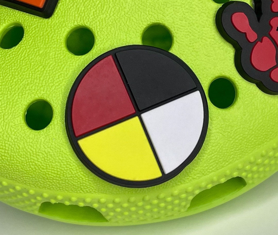 Native Jibbitz for Crocs - Medicine Wheel - Etsy