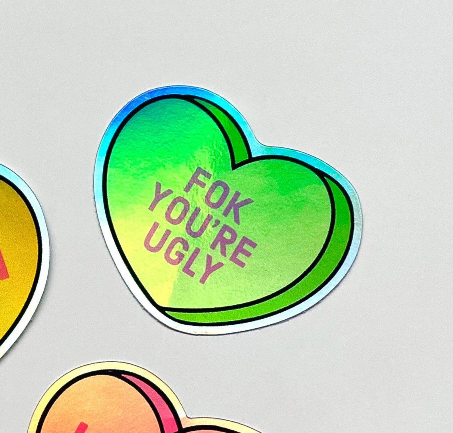 Native Stickers - Fok You're Ugly - Etsy