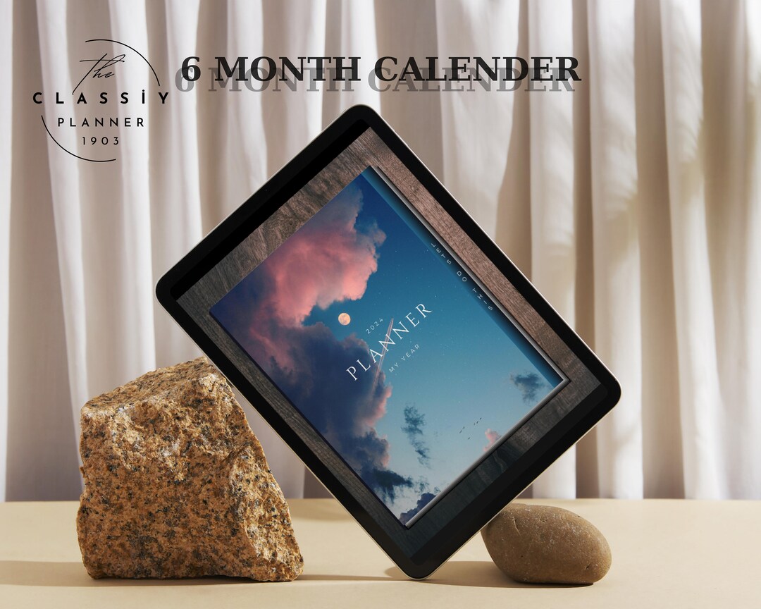 Classy 6 Monthly and Weekly Planner Classy Template Classy - Etsy