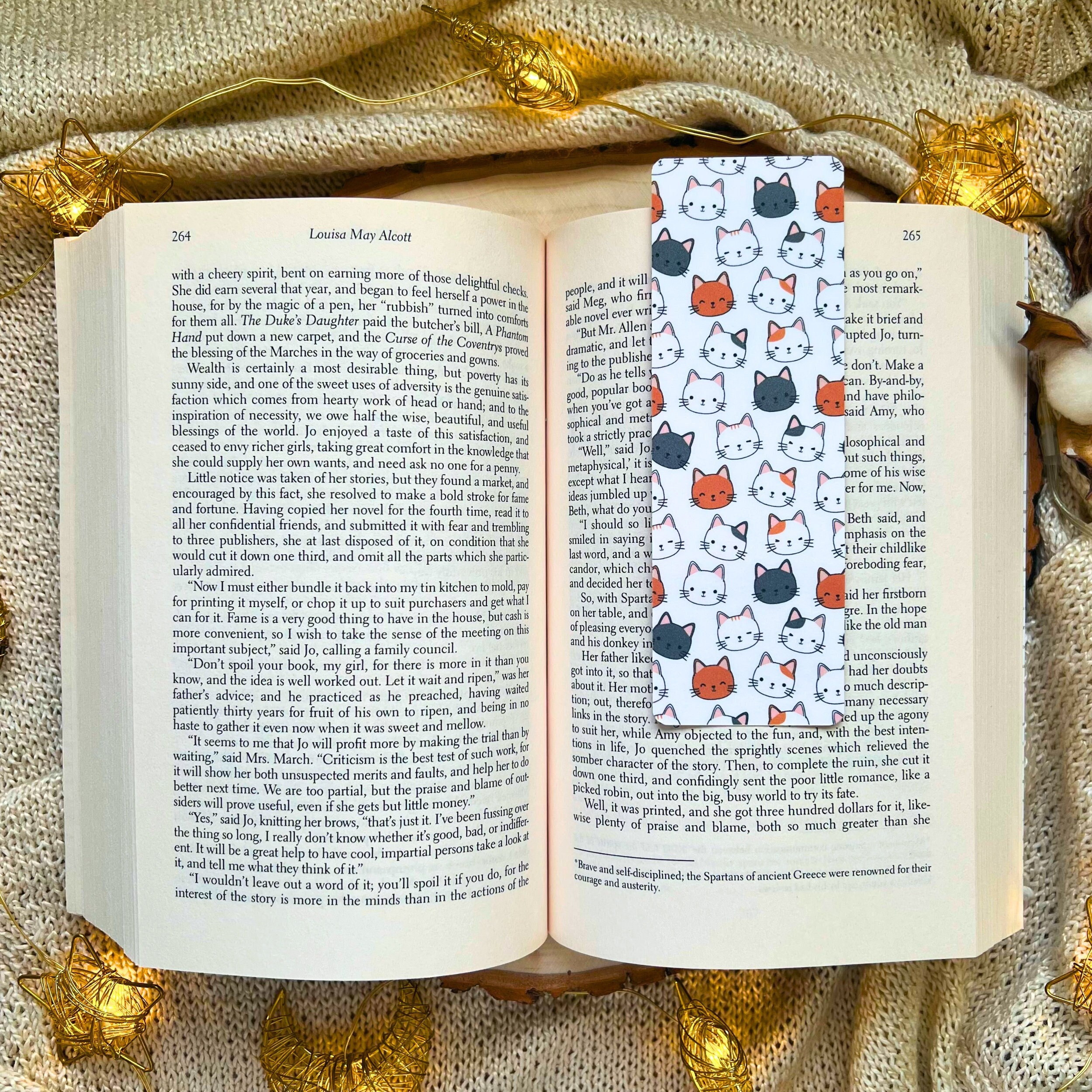 Cat Bookmark Laminated Cute Book Marks Cat Mom Gifts Cat - Etsy