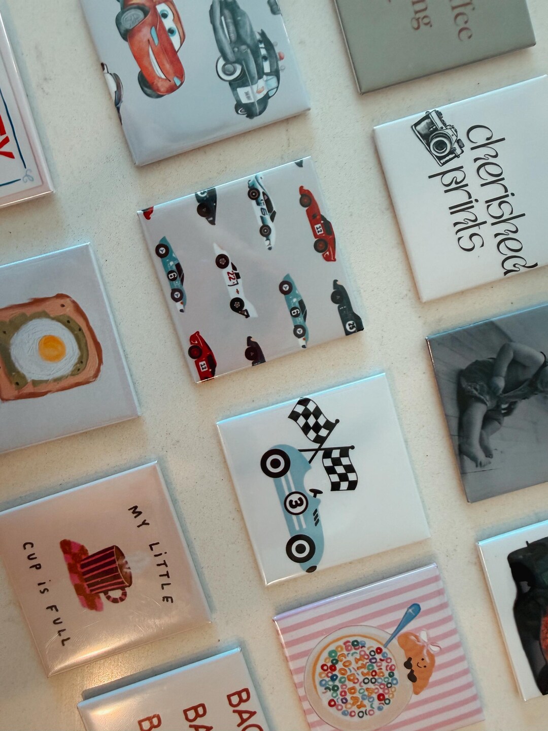 Custom Photo Magnets: Personalized Fridge Gift, 2x2" - Etsy