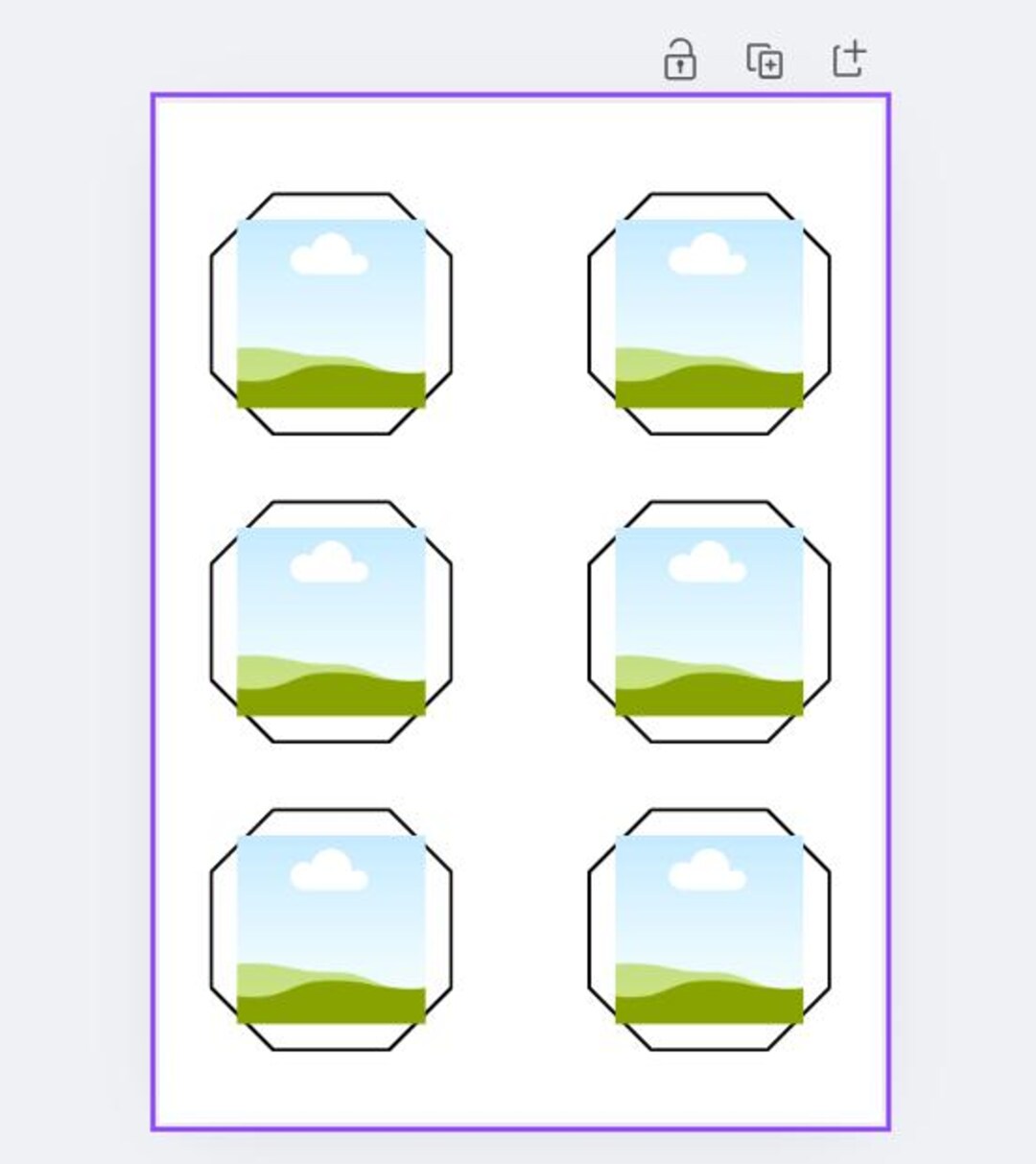 Pteklin 2x2 Magnet Template - Etsy