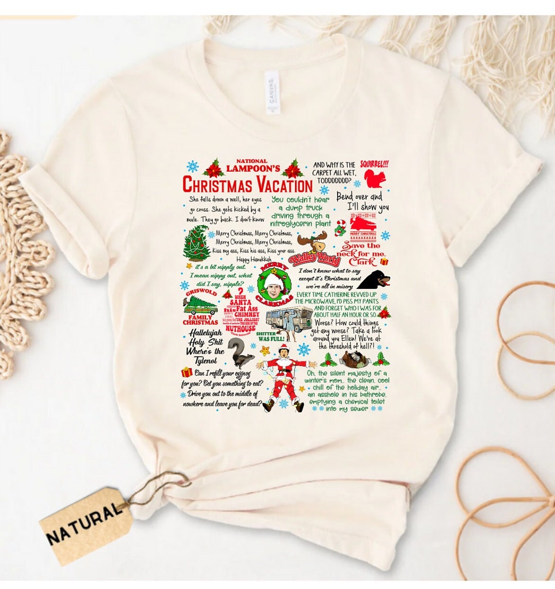 Christmas Vacation Rant Shirt National Lampoons Vacation - Etsy Australia