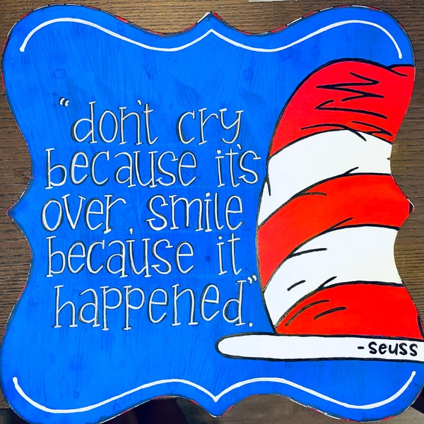Dr. Seuss Sign - Etsy