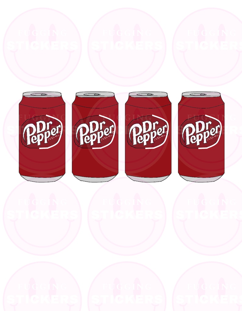 Dr Pepper Digital File - Etsy