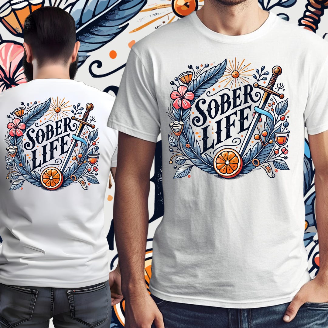 Design File SOBER LIFE Print Ready - Sober Era, Sober Life, 12 Steps ...
