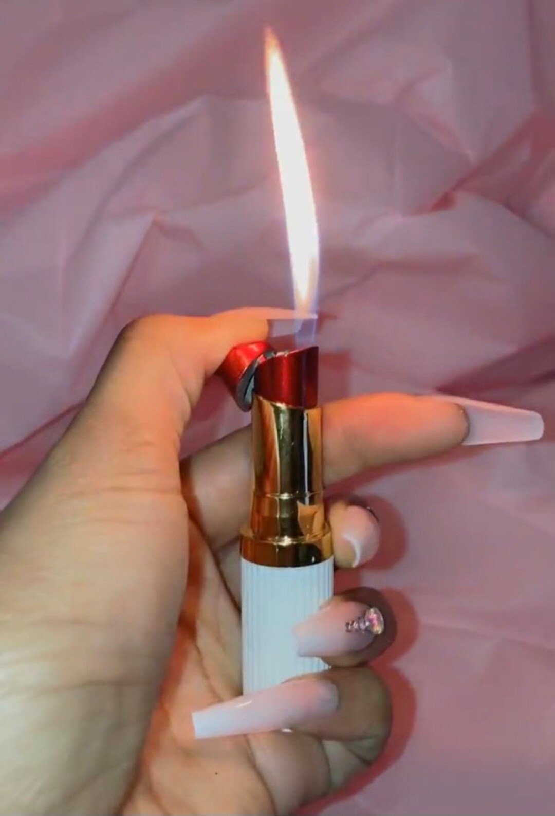 Fancy Lipstick Lighter Cute Lipstick Candle Lighter L Lighter Accessories, Candle Lighter ...
