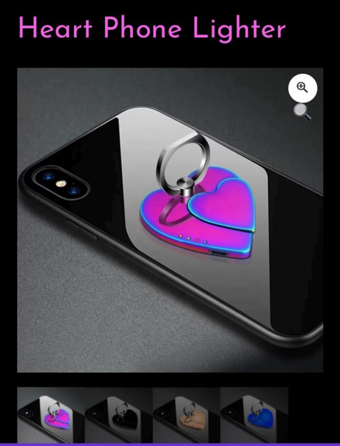 Customizable Phone Case Lighter - Etsy