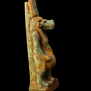 Egyptian Goddess Taweret Statue Symbol, Goddess Taweret ( Sobek ...