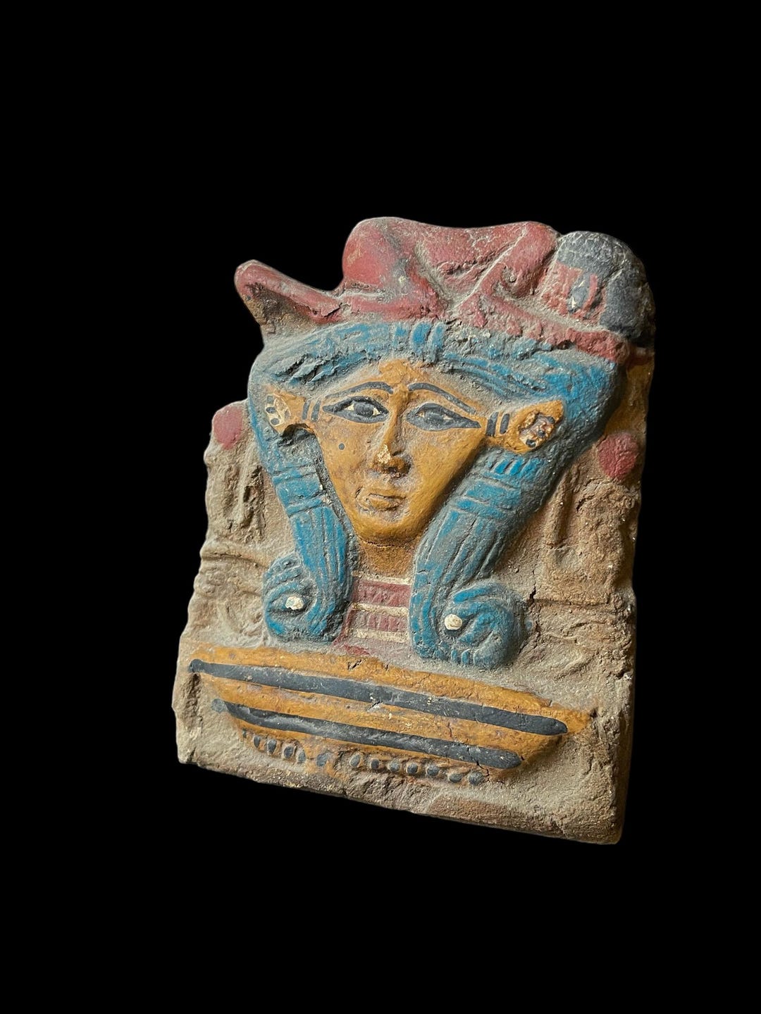 Manifest Handmade Goddess Hathor Statuette , Statue for the Egyptian ...