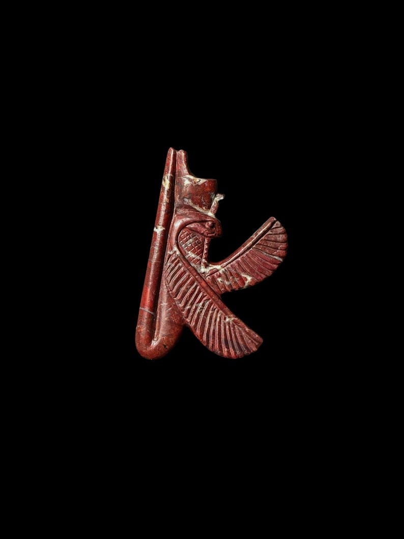 Pendant Mighty Uraeus Cobra Symbol Amulet, Egyptian Snake Symbol Made ...