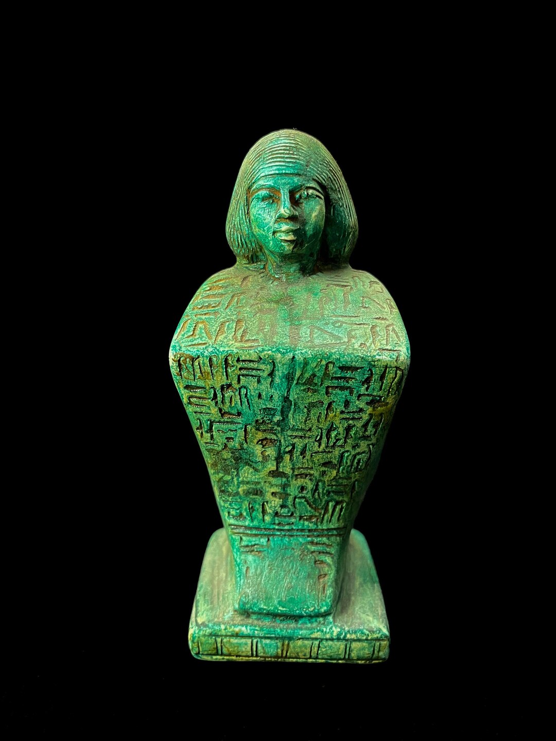 Egyptian Scribe Statue Made in Egypt, Statue of Seated Scribe, Scribe ...