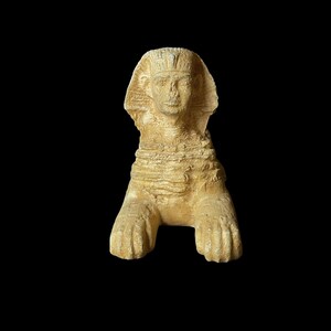 Egyptian Sphinx Replica Statue Made of Stone, Sphinx Statuette. - Etsy