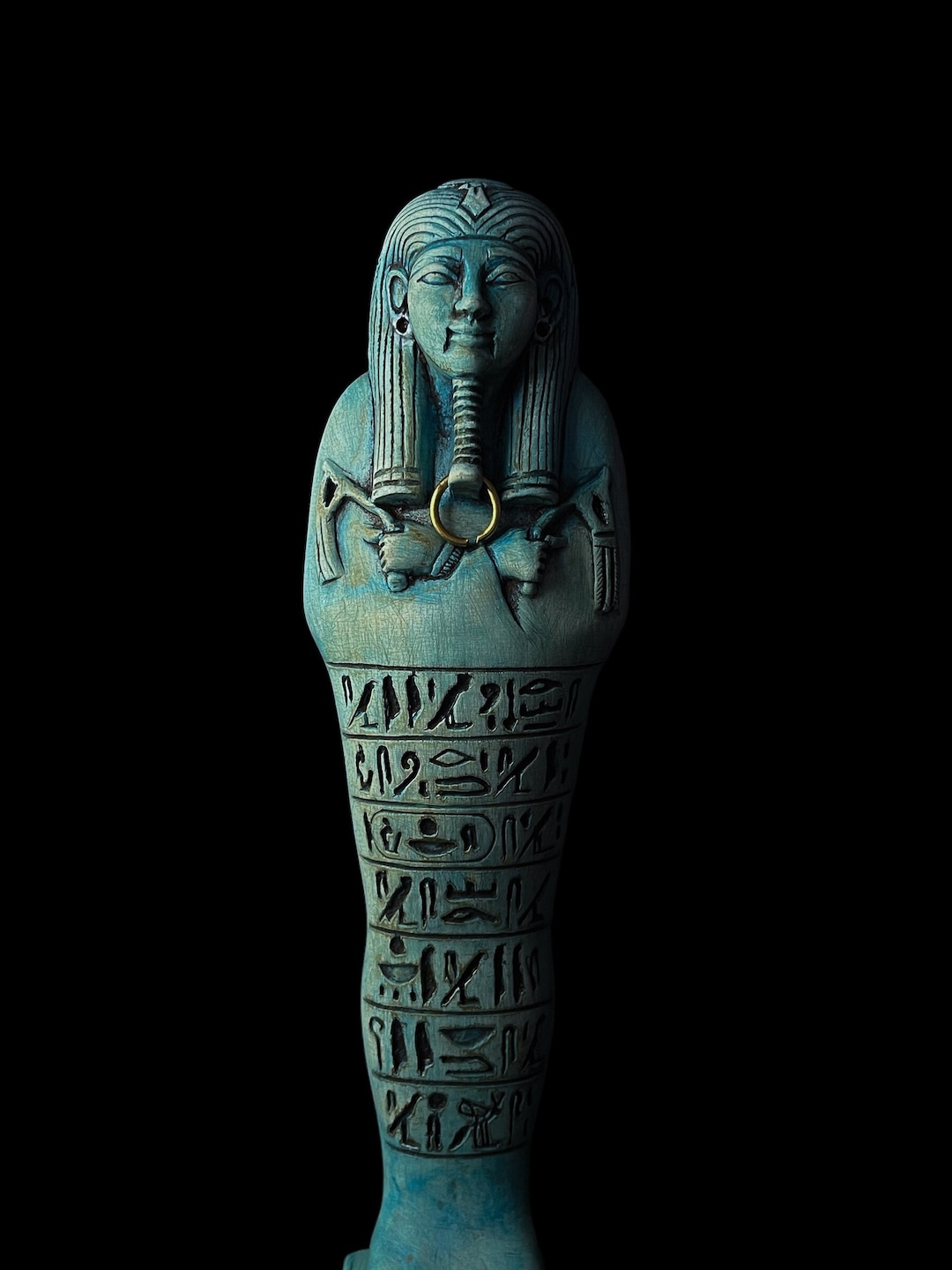 Ushabti Hand Carved From Heavy Stone, Egyptian Vintage Ushabti, Shabti ...