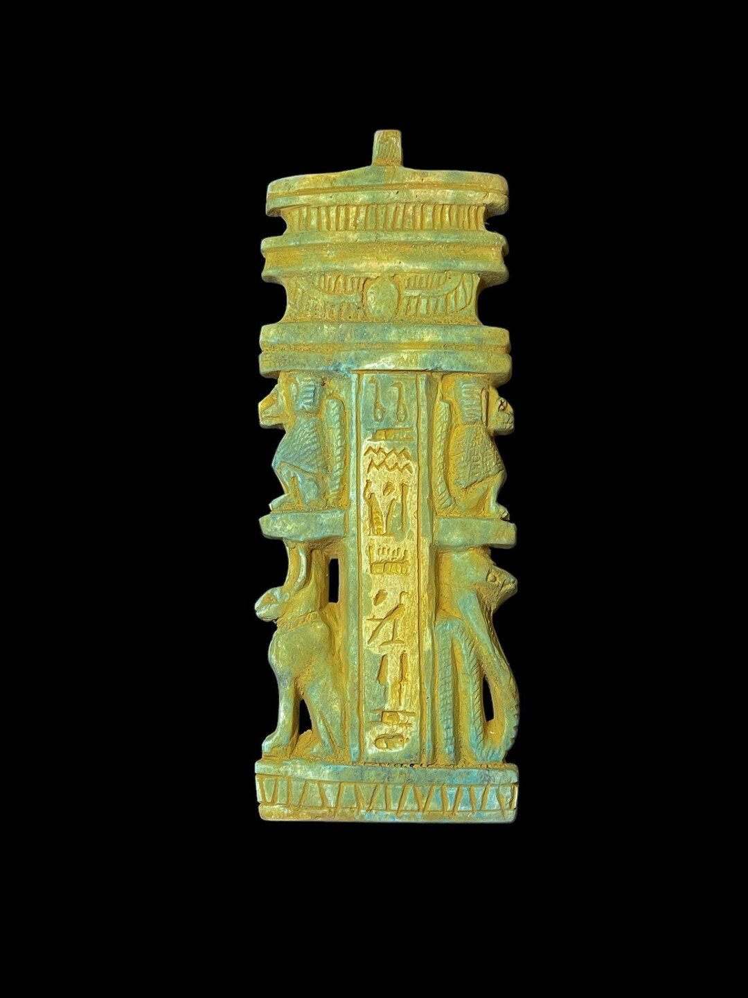 Egyptian Djed Pillar Symbol of God Osiris and God Osiris Wall Hanging ...