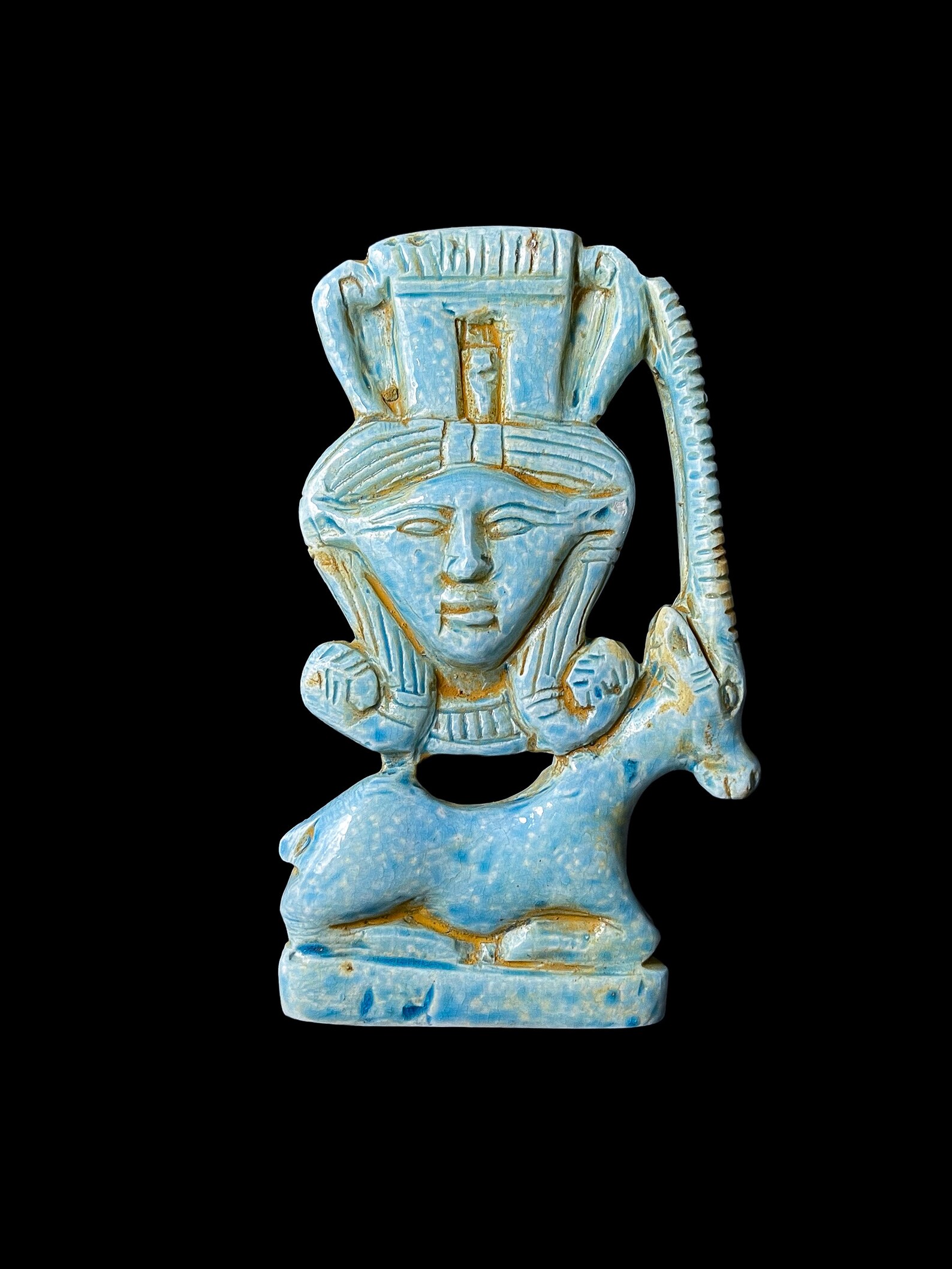 Goddess Hathor With Egyptian Deer Symbol - Etsy