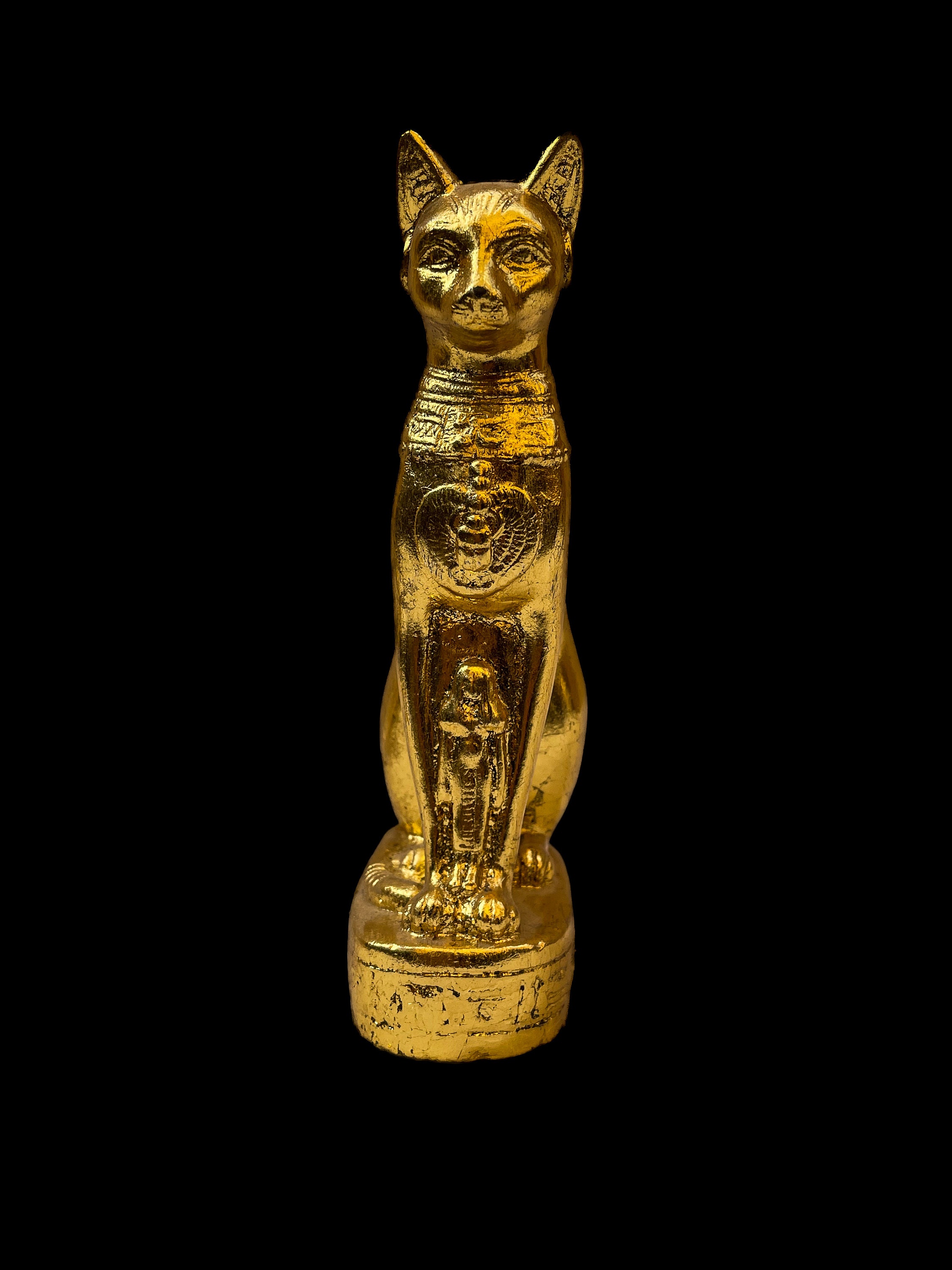 Ancient Egyptian Goddess Bastet Statue, Home Decor Statues Made in ...