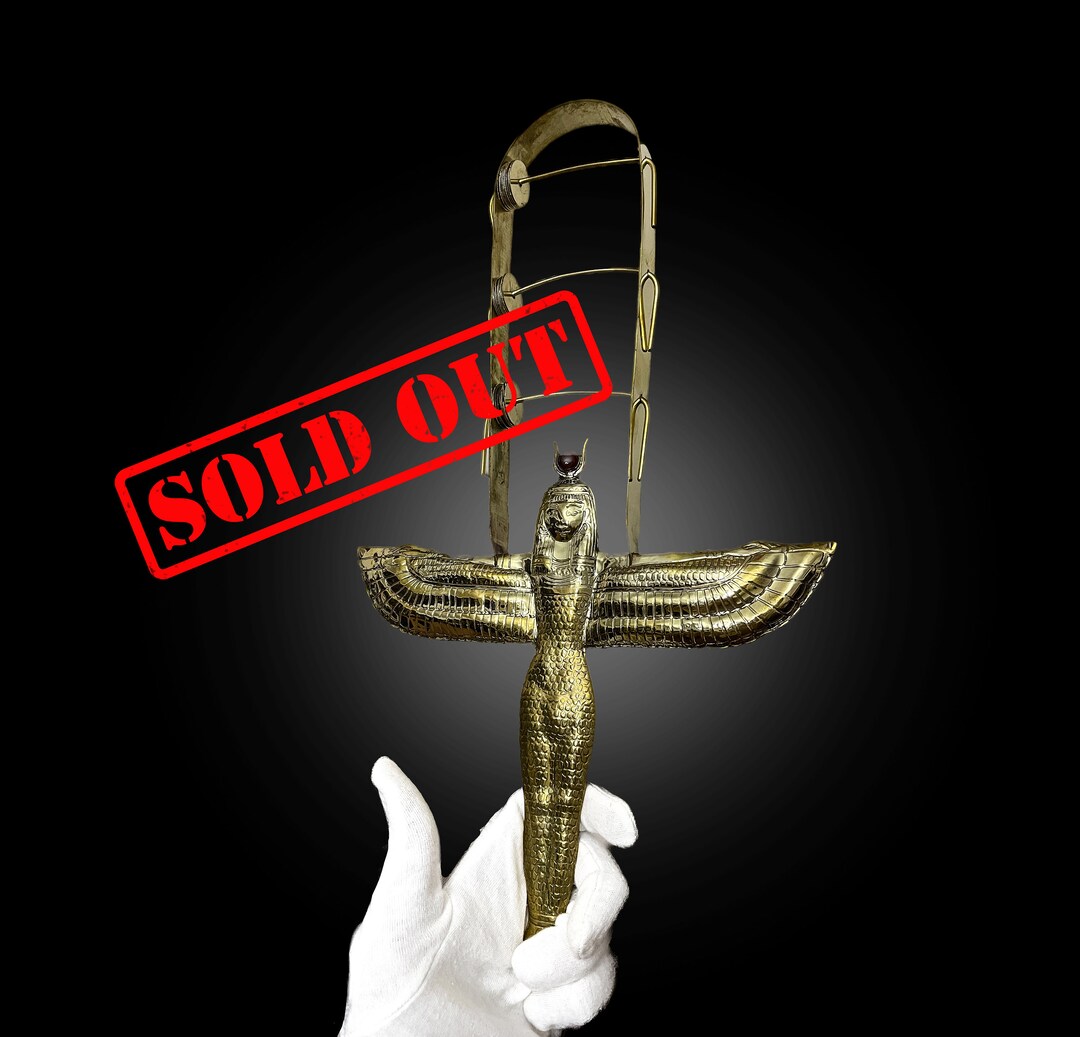 Goddess Hathor Sistrum: Ancient Egyptian Musical Instrument - Etsy