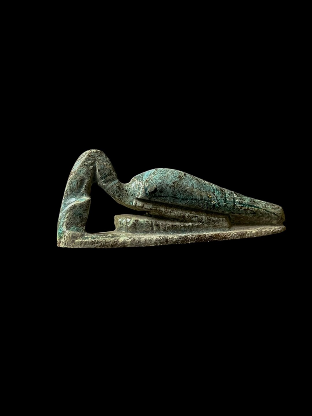 Egyptian God Thoth Ibis Bird With Ancient Symbol, God of Knowledge and ...