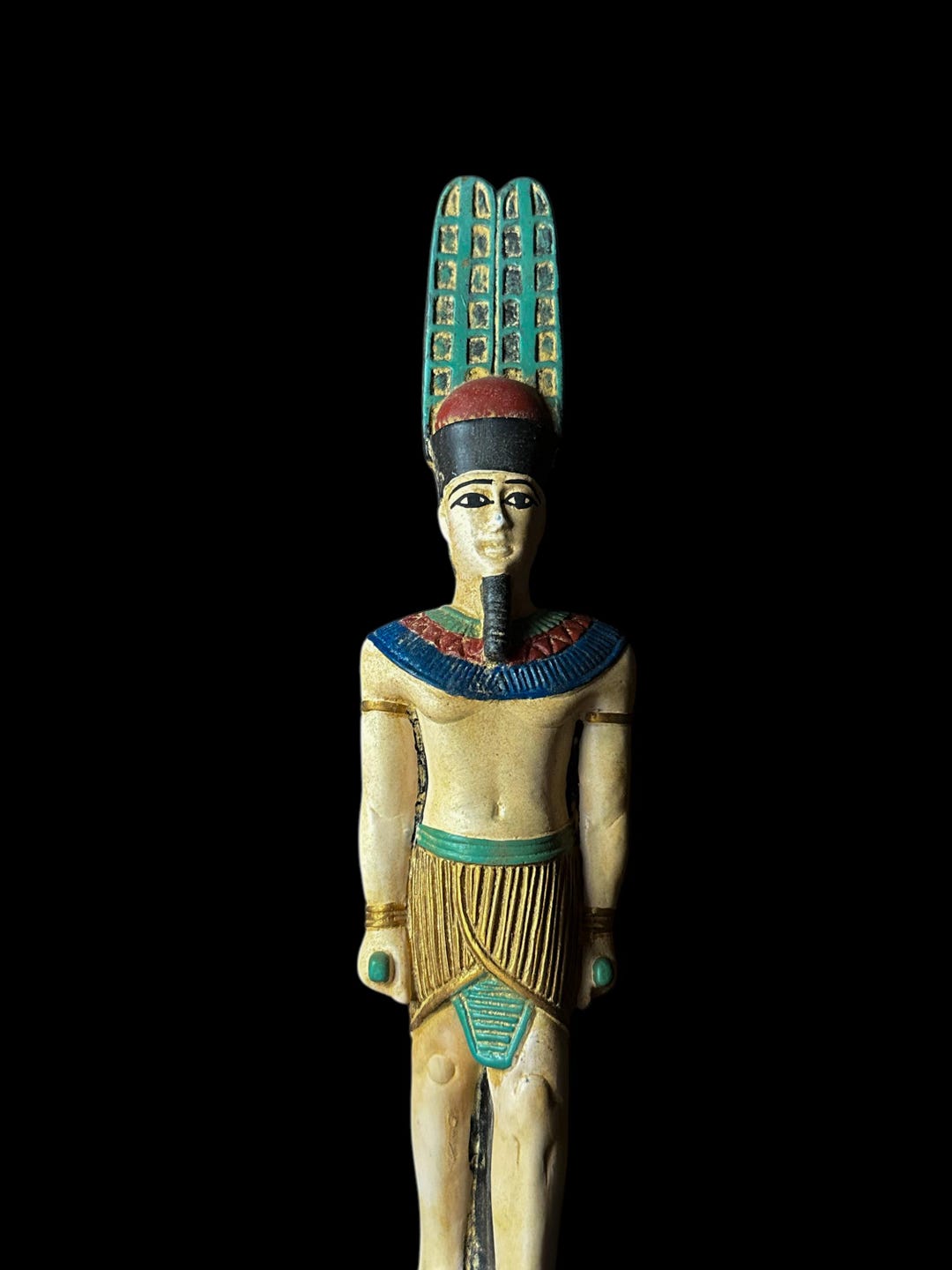 Egyptian God Amun Statue, Museum Replica for God Amun, Amun-ra, the ...