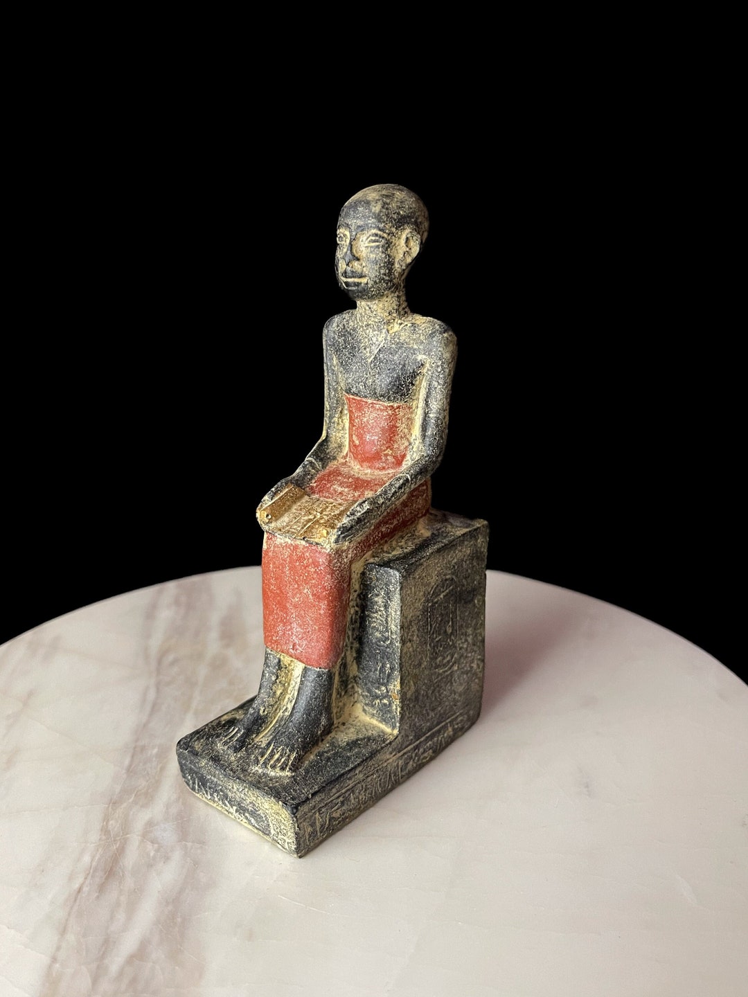 Museum Imhotep Statue - Ancient Egyptian Engineer Imhotep - the Builder ...