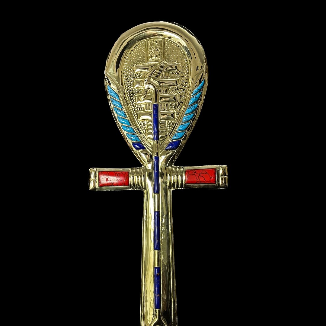 Ankh Cross Key of Life. Egyptian Key Holder Lovers, Key of Life With ...