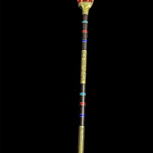 Sceptre Staff, Lotus Flower Head Staff, Was Sceptre of God Osiris, Waz ...