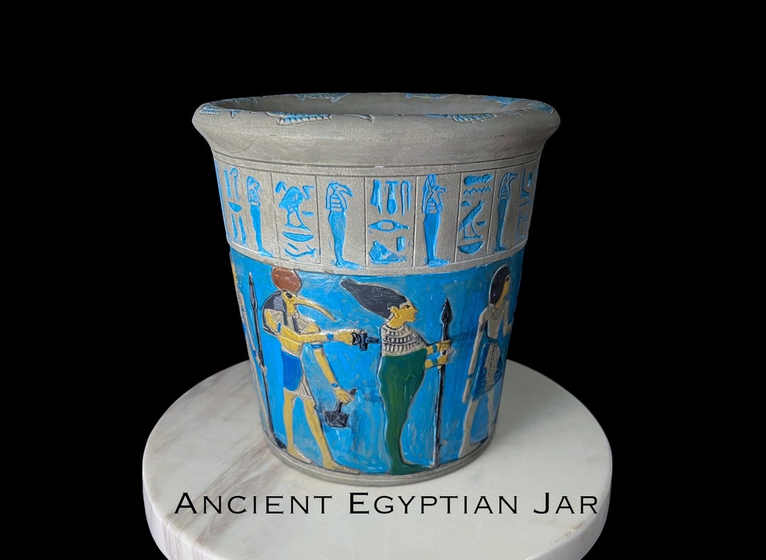 Ancient Egyptian Jar From Old Egypt, Jars From Egypt. Egyptian Style ...