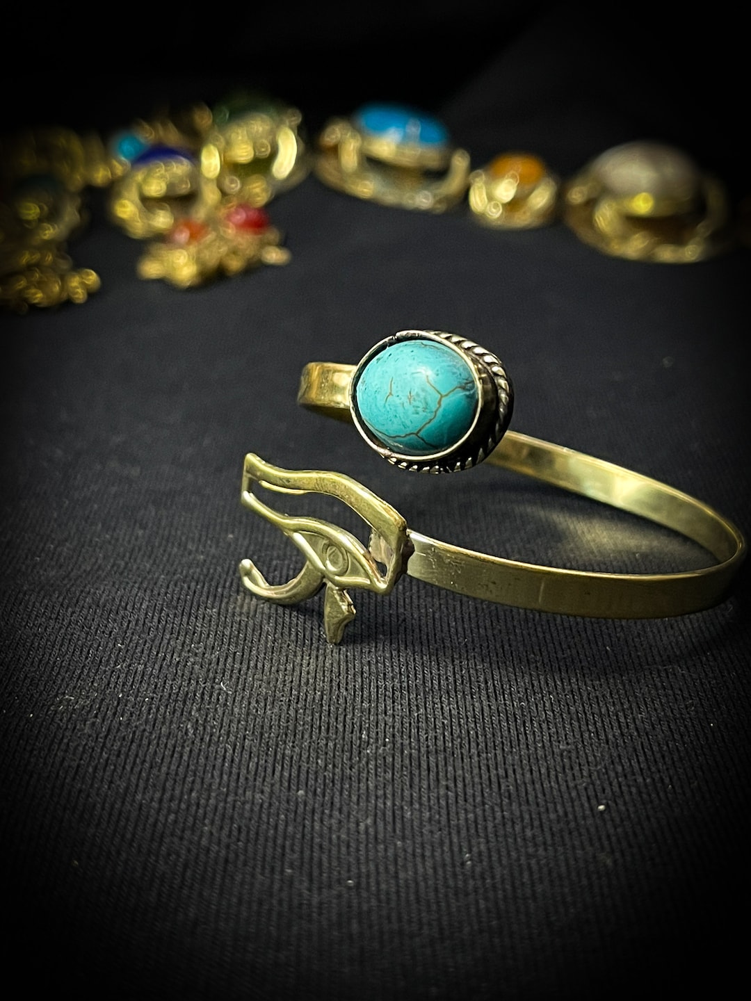 Eye of Ra / Eye of Horus Bracelet Made in Egypt - Etsy