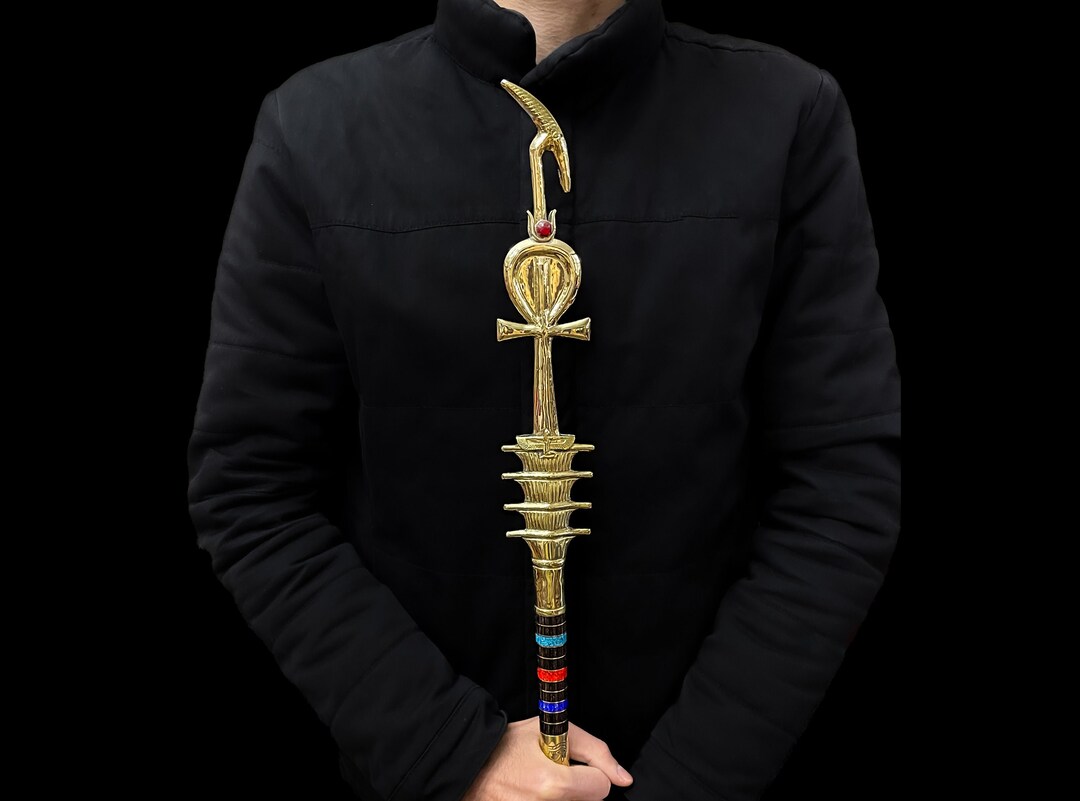 Sceptre Staff, God Osiris Staff, Was Sceptre of God Osiris, Waz Sceptre ...