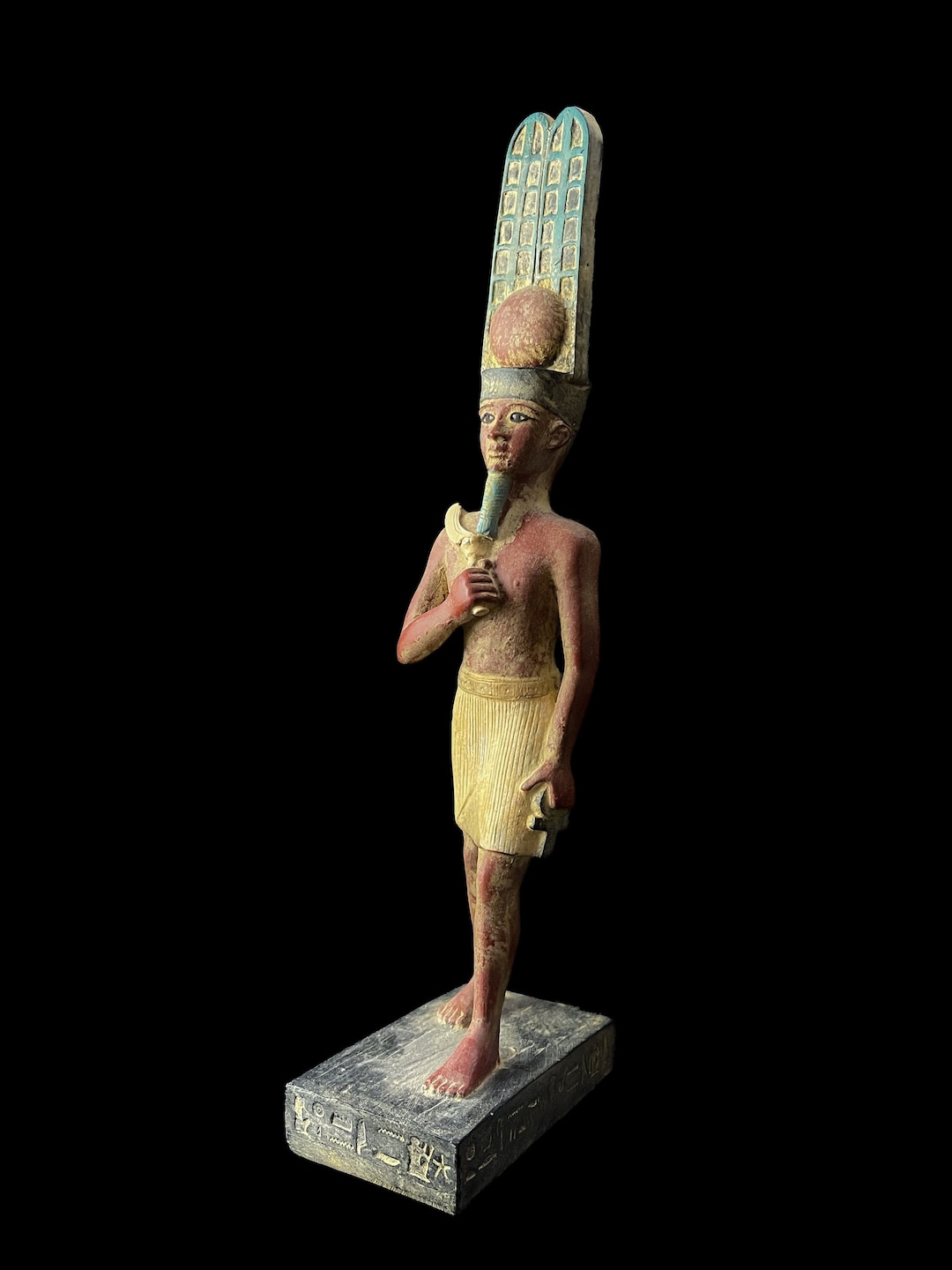 Egyptian God Amun Statue: Museum Replica - Etsy