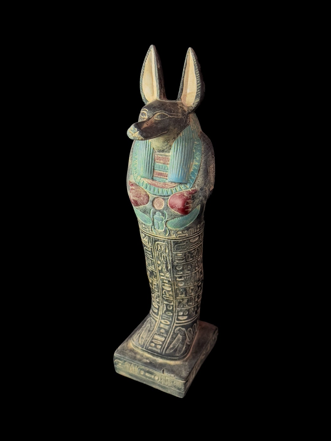 Handcrafted Egyptian Anubis Statue for Home Decor , Stone Anubis ...