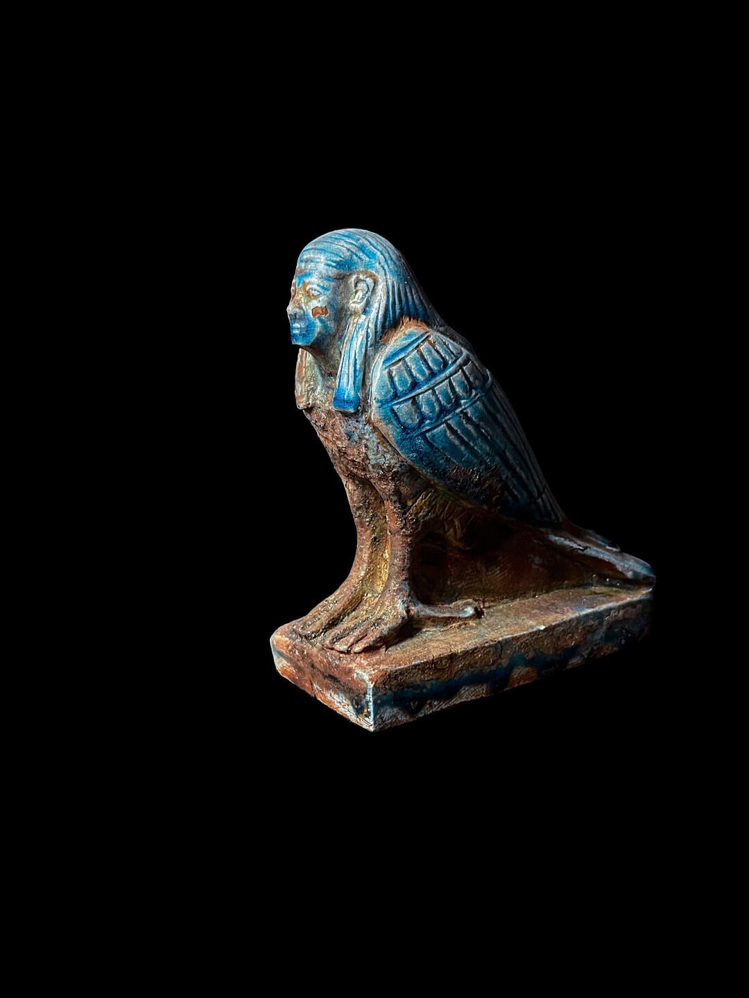 Ancient Egyptian BA Bird Statue: Rare Form Art - Etsy