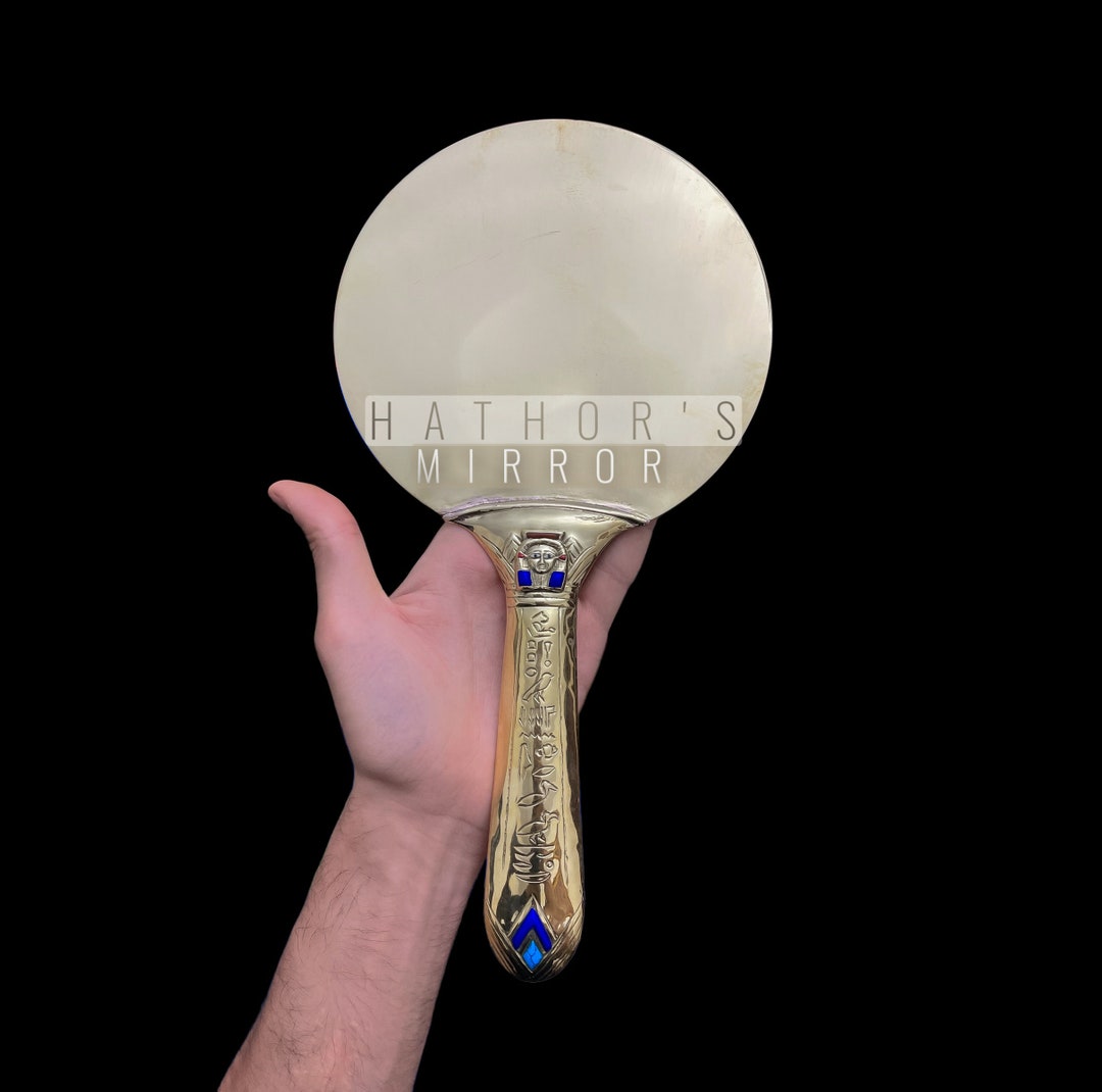 Goddess Hathor Mirror, Ancient Egyptian Mirror of Hathor , Ancient ...