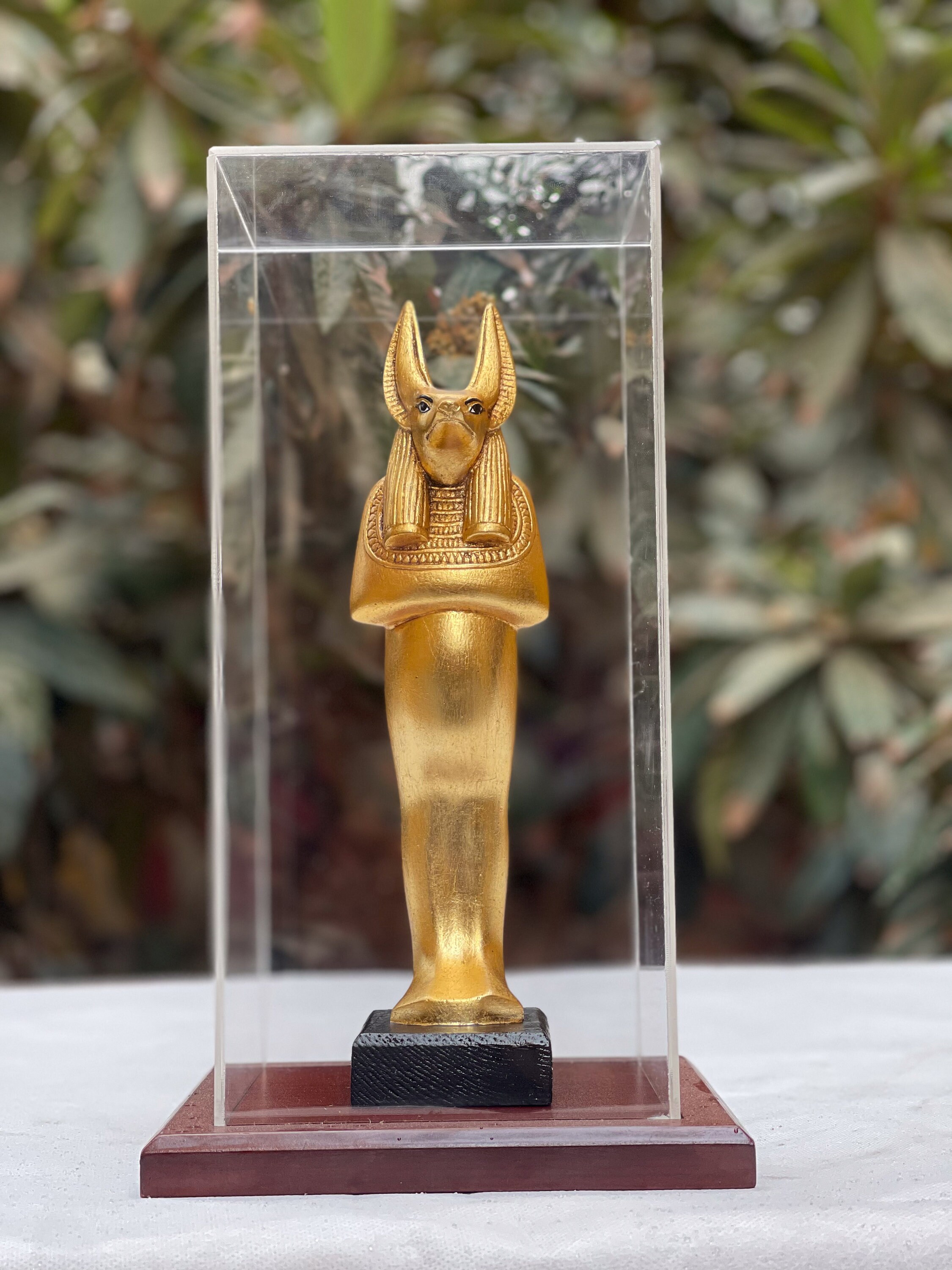 Egyptian God Anubis Statue, Egyptian Jackal Statue, Anubis Collectible ...