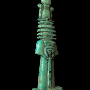 Egyptian Djed Pillar of God Osiris With Goddess Hathor - Etsy Australia