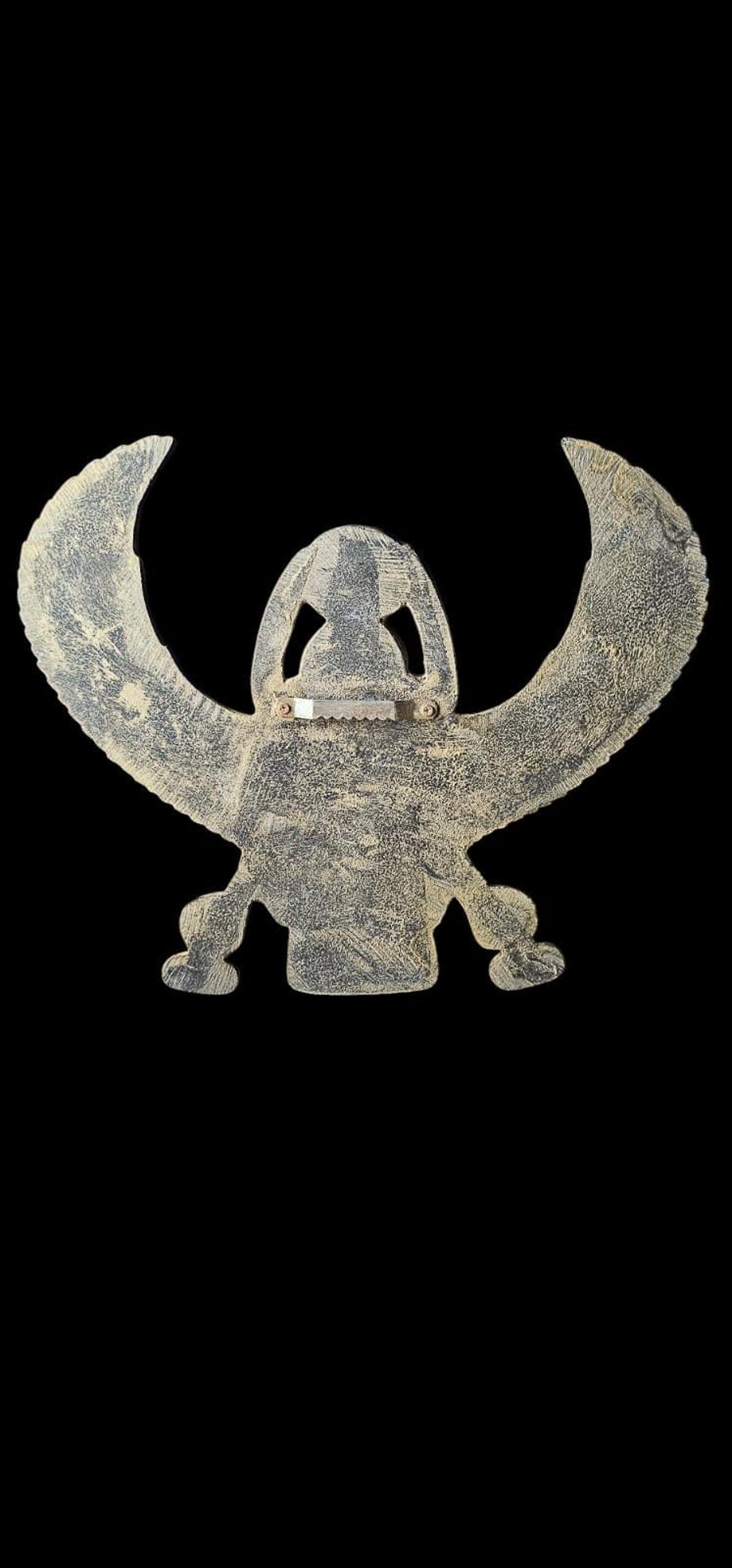 Egyptian Winged Scarab With God Anubis Symbol for Wall Hanging Decors ...