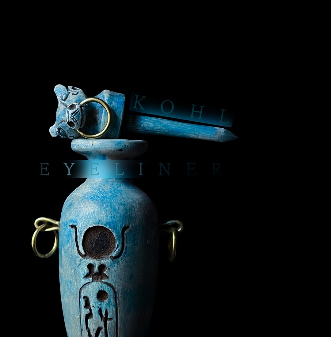 Egyptian Kohl Eyeliner Pot Made in Egypt , Pharaonic Kohl Pot With ...