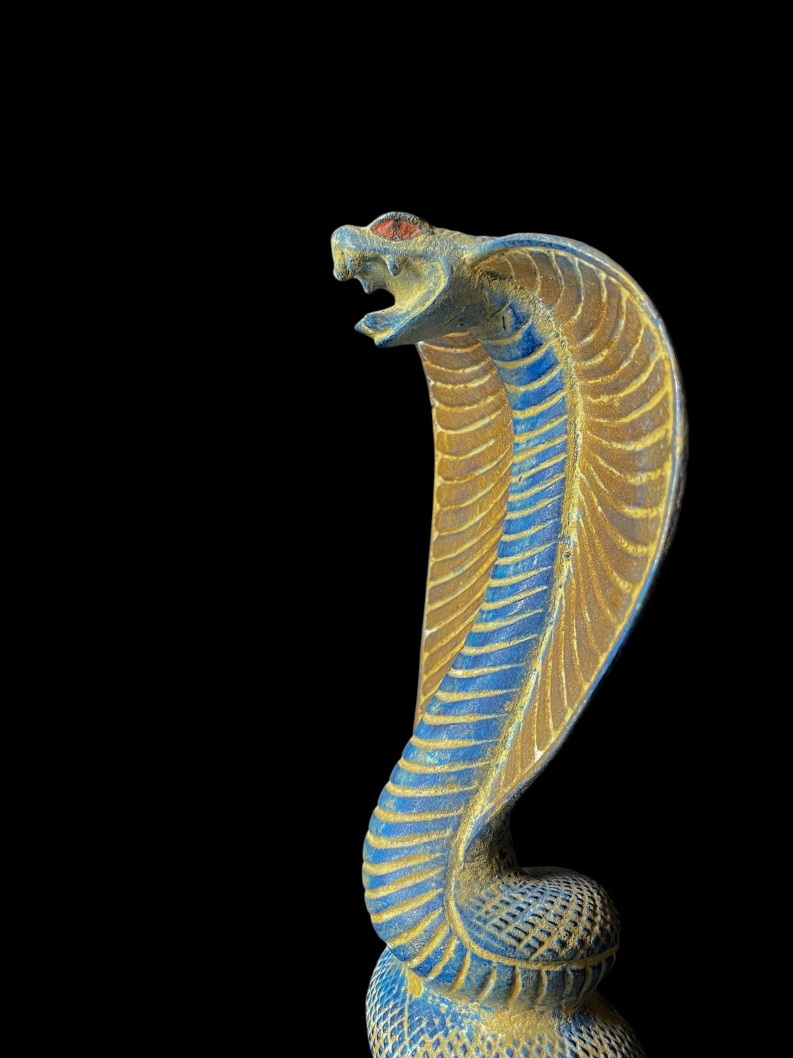 Ancient Egyptian Uraeus Cobra Statue, Snake Gifts for Snakes Lovers - Etsy
