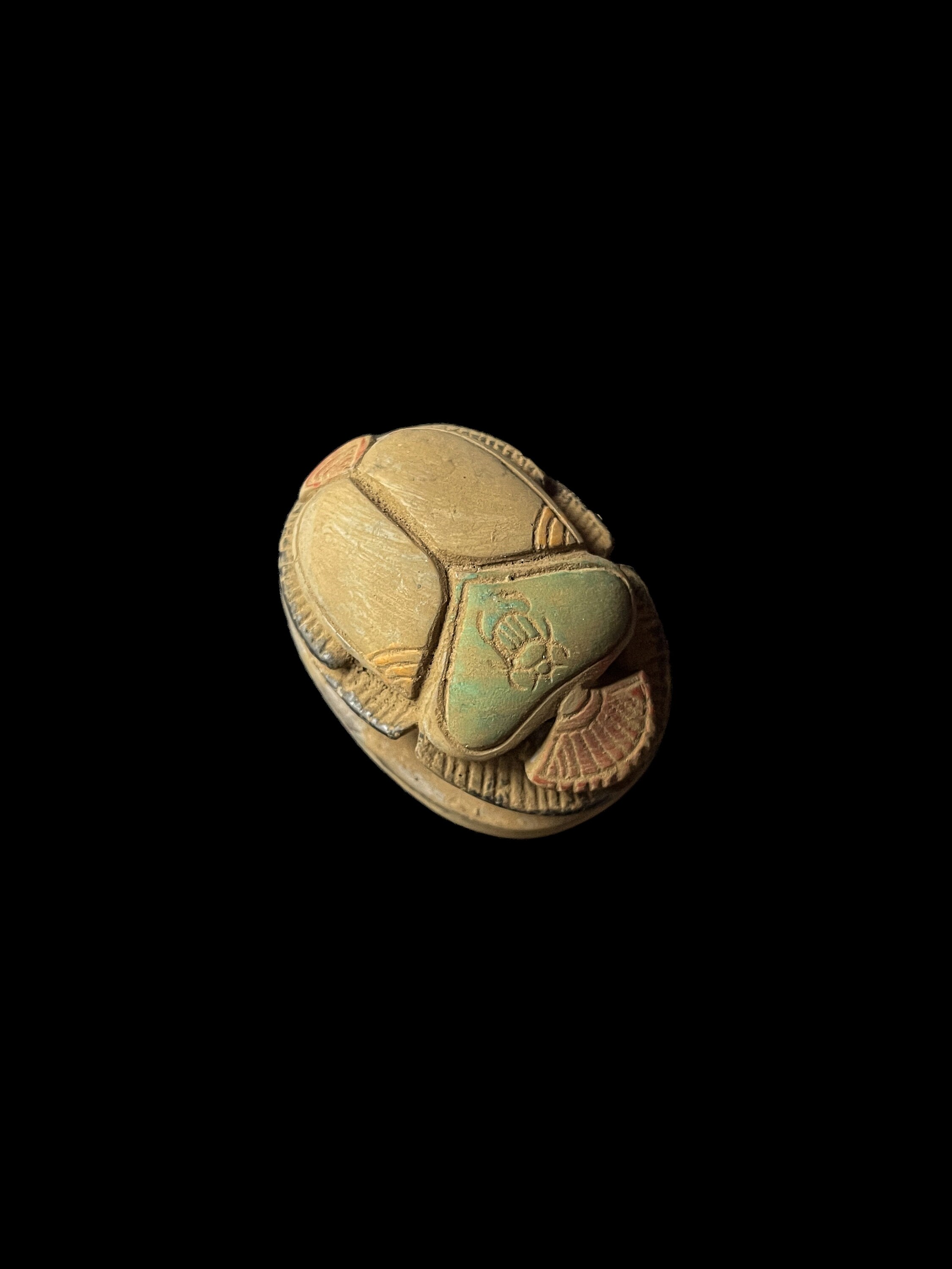 Old Egyptian Scarab Beetle: Good Luck Decor - Etsy