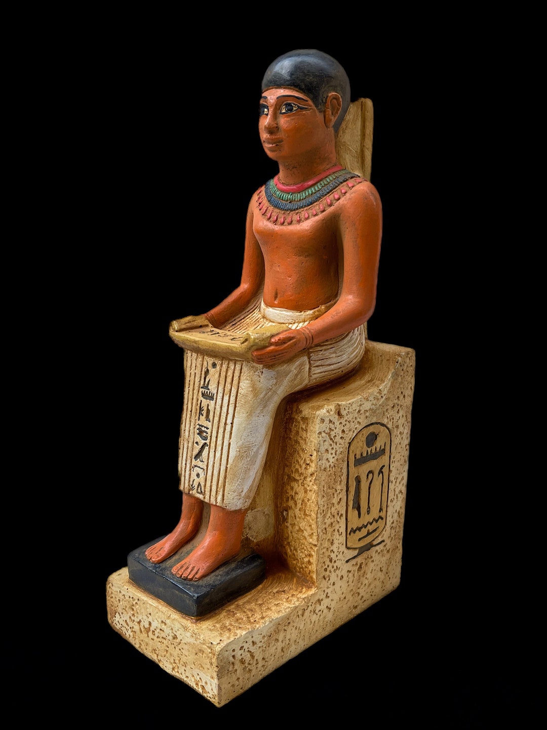 Museum Imhotep Statue - Ancient Egyptian Engineer Imhotep - the Builder ...