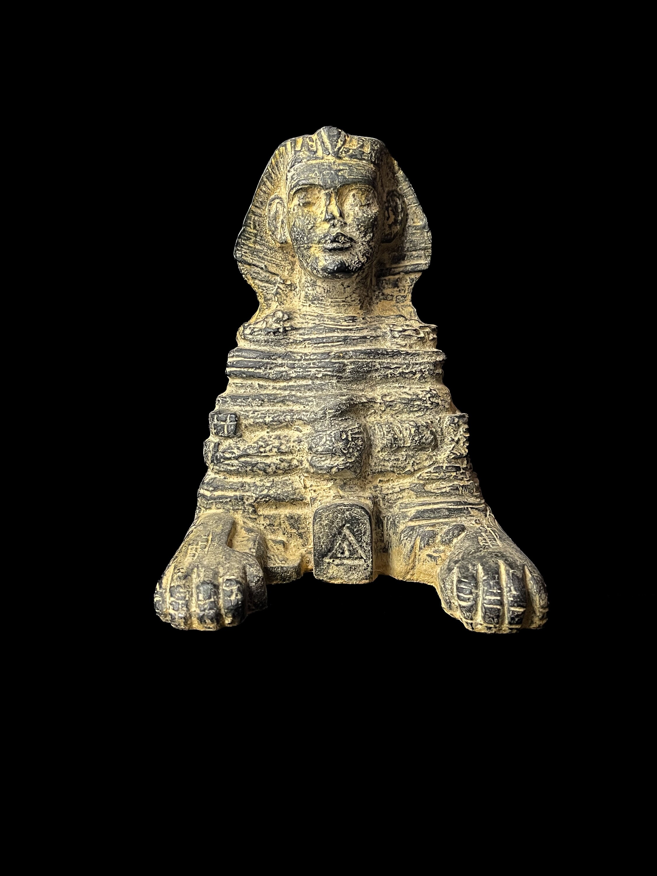 Egyptian Sphinx Replica Statue Made of Stone, Sphinx Statuette. - Etsy