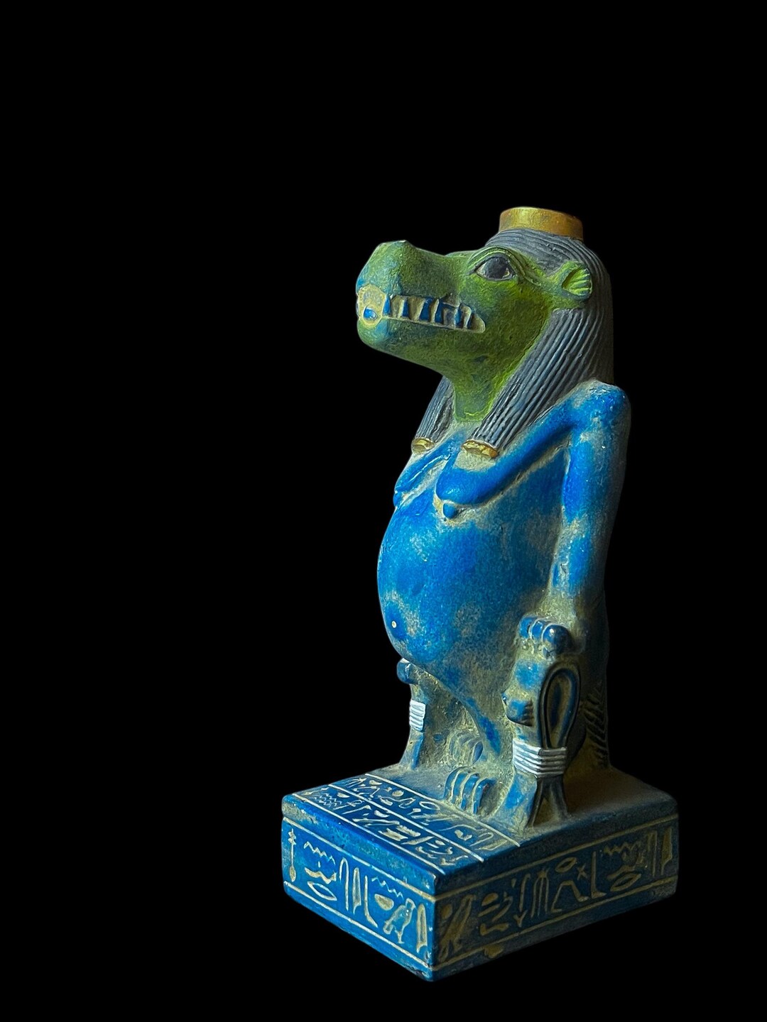 Egyptian Goddess Taweret Statue Symbol, Magical Artifacts, Egyptian ...