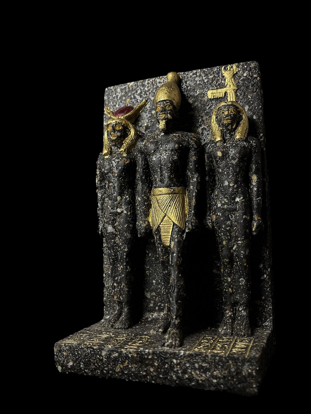 The Triad of Menkaure Replica Statue, Authentic Egyptian Museum Design ...