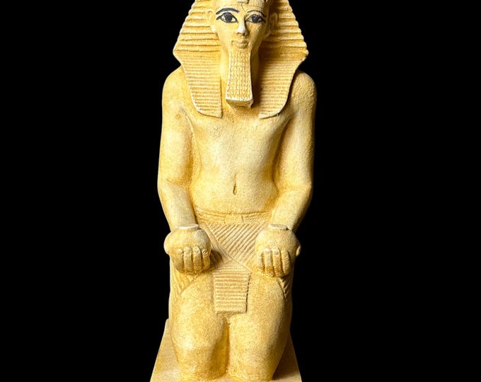 Statue of King Thutmose III. the Greatest Kings of Egypt. Rare 25 Inch ...