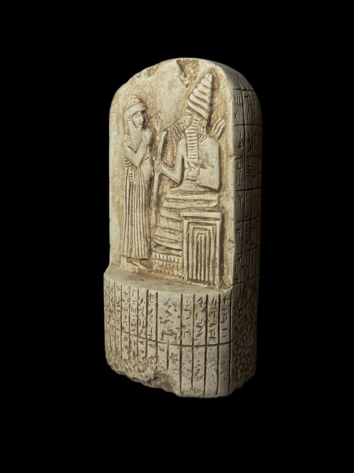 Babylon Law Code of Hammurabi - Akkadian Cuneiform Mesopotamian Art ...